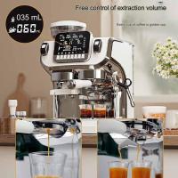 China Smart Coffee Machine 14 Extraction Data and 6-inch Definition Electronic Large Screen for sale
