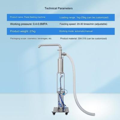 China Stainless Steel Pneumatic Piston Liquid Paste Transfer Pump for Other Packaging Type for sale