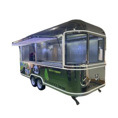 China Fully Equipped Mobile Food Cart for Hot Dogs Hamburgers Pizza Toys Etc. Street Sales for sale