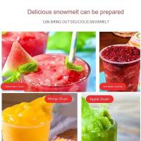 China 220/110 Voltage Multi-Function Slush Machine Three Cylinder CBM0.28 for sale