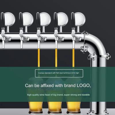 China Beer Filling Machine for Processing Types Beer Customizable LOGO and Quick Cooling for sale