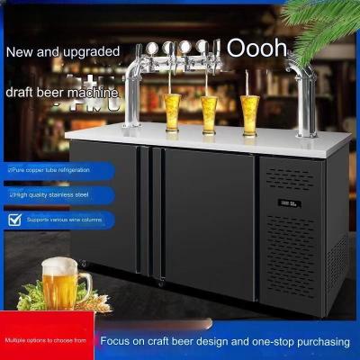 China Beer Filling Machine for Processing Types Beer Customizable LOGO and Quick Cooling for sale