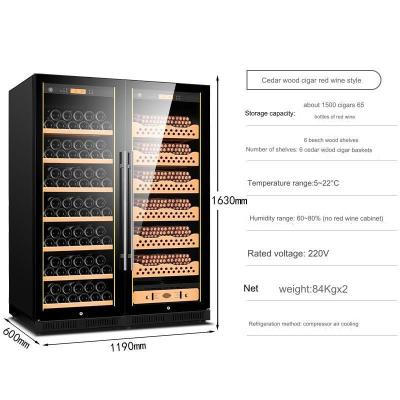 China Construction Works Wine Refrigerator Chiller with Multiple Specifications and Design for sale