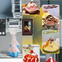 China Easy to Operate Snow Ice Maker Machine with One-Button Cleaning and Adjustable Speed for sale