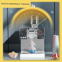 China Convenient One-Button Operation Snow Flake Ice Maker Machine for Building Material Shops for sale