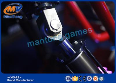 China Movimento completo 6DOF do cilindro bonde do equipamento da realidade virtual das corridas de carros dos jogos do jogo à venda