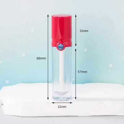 Chine Tube en plastique de 4 ml avec capuchon, couleur personnalisable et logo imprimé. à vendre