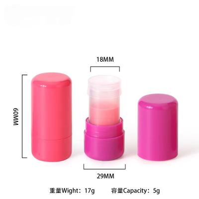 China Dudu Lip Jelly Tube 5ml Empty Plastic Lipstick Tube Lip Glaze Packaging for sale
