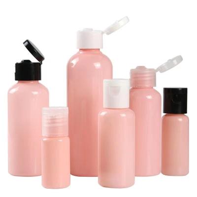 Cina Bottiglia in plastica PET da 50 ml con tappo a vite a colori multipli per liquidi in vendita