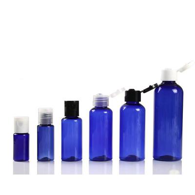 Cina Bottiglia in plastica PET da 50 ml con tappo a vite a colori multipli per liquidi in vendita