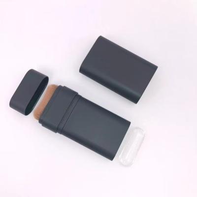 China Custom Plastic Blush Stick Container with Silkscreen Print for sale