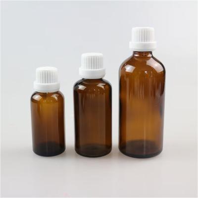 Cina Ingrosso 10 ml 30 ml 50 ml 100 ml Bottiglia di vetro avvitato Amber YB in vendita