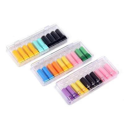 China 1g Capacity Colorful Lip Balm Tube Container for Personalized Beauty Need for sale