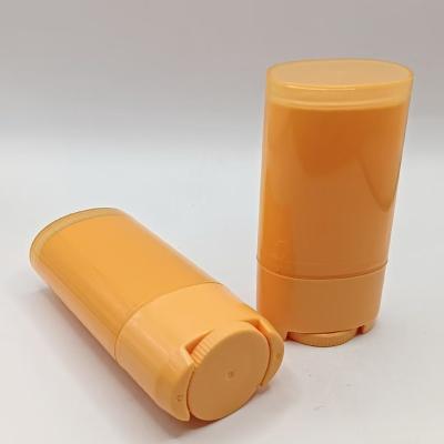 China 15g Orange Bottom Filling Deodorant Stick with Custom Printing for sale