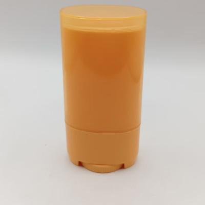 China 15g Orange Bottom Filling Deodorant Stick with Custom Printing for sale