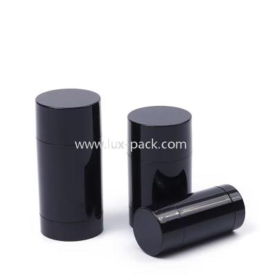China Black AS Single Layer Deodorant Stick Container 15ml to 100ml for sale