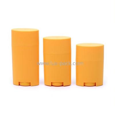 China Customizable 30ml 50ml 75ml PP Deodorant Stick Container for sale