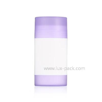 중국 30g 50g 75g 투명 재사용 가능한 데오드란트 스틱 용기 판매용