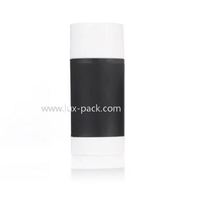 중국 30g 50g 75g 투명 재사용 가능한 데오드란트 스틱 용기 판매용