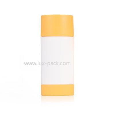 중국 30g 50g 75g 투명 재사용 가능한 데오드란트 스틱 용기 판매용