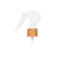 China Custom PP Mini Trigger Sprayer 500ml with Wooden Collar for Perfume for sale