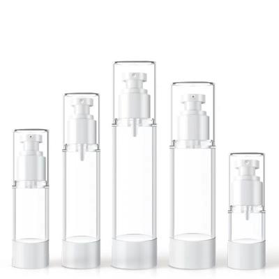 Cina Flacone airless in plastica da 15ml a 120ml con testina spray in vendita