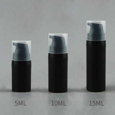 Cina Bottiglia senza aria in plastica in PP da 5 ml, 10 ml e 15 ml per lozione cosmetica in vendita