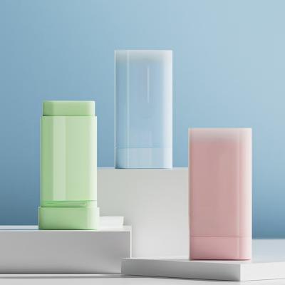 China 20g Custom Square Deodorant Stick Tube with Spring for sale