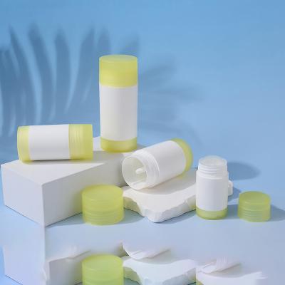 China Plastic PP Deodorant Stick Tube 30g 50g 75g 100g Capacity for sale