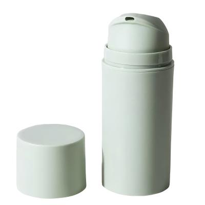 China 50ml Refillable Airless Pump Bottle with Customization Color Printing for Skincare and Cosmetics for sale