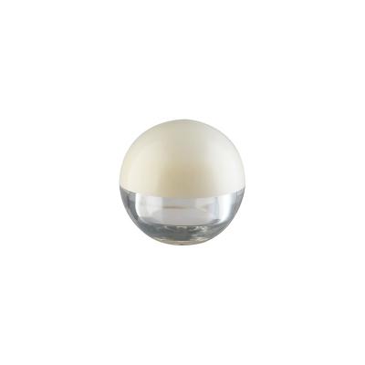 China Eco Friendly 5g 25g 80g Spherical Plastic Cream Jar For Skin Care And Face Cream for sale