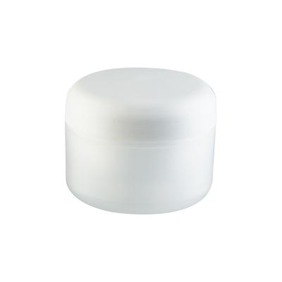 China Custom Color Matt PP Plastic Cream Jar with 100% Fresh PET and 20 Days Lead Time for Cosmetic Packaging for sale