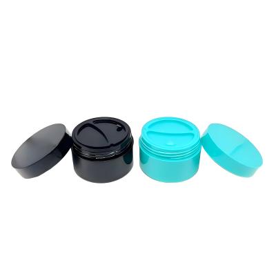 China 50+50g PP Plastic Double Shell Cream Jar for Thick Viscous Formulas with No Mechanical Stress and High Particulates Compatibility for sale