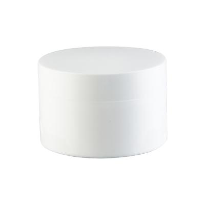 China 50+50g PP Plastic Cream Jar with Spoon Made from 100% Fresh PP and 20 Days Lead Time for Cosmetic Packaging for sale