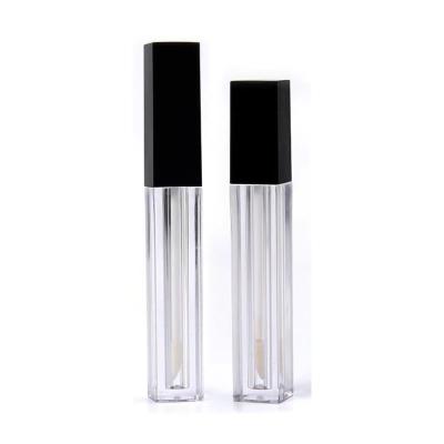 China Customized 2.5ml Square Empty Lip Gloss Tube for Lip Care Cosmetic Container for sale