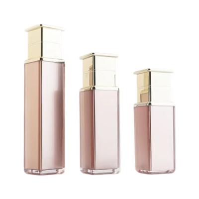 China Wholesale Luxury Acrylic Lotion Bottles with Cream Pump in 30g 50g 100g Sizes for Cosmetic Packaging for sale