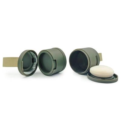 China 4G Size ABS Material Powder Case with Customized Color Hairline Finish and Mirror Included for sale