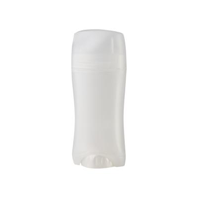 China Wholesale 45g 75g Food-grade PP Twist-up Design Empty Deodorant Stick Tube Container for sale