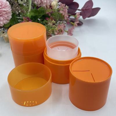 China 50g Leak-proof Customizable PP Cosmetic Jar for Cleansing Cream and Skincare for sale