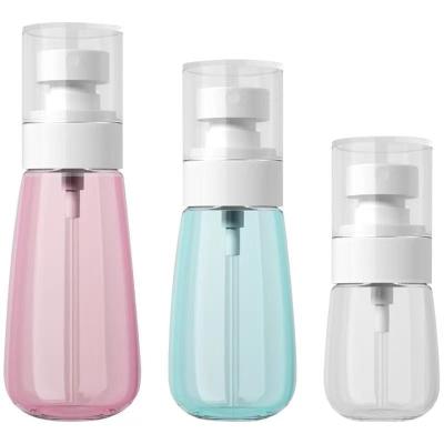 China 30/60/100ML Premium Refillable Cosmetic Dispenser PET Mist Spray Bottle  Lotion Conditioner Hand Sanitizer for sale