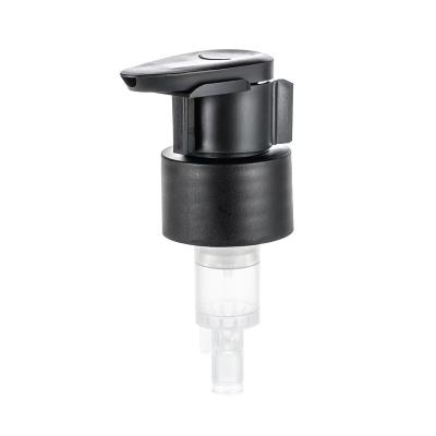 China Matte Mold Head Plastic Lotion Pump with 24/410 28/410 Neck Size and Clip Attachment for Hygienic Dispensing for sale