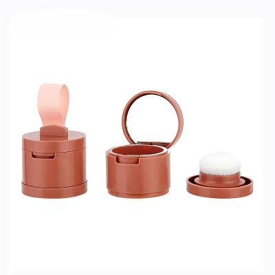 China 4g Capacity ABS Cosmetic Container with Powder Puff and Built-in Mirror for Hairline Powder for sale