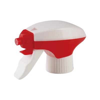 China 28/410 Neck Size All Plastic Trigger Sprayer Chemical Resistant with Child Safety Lock for Household Cleaning for sale