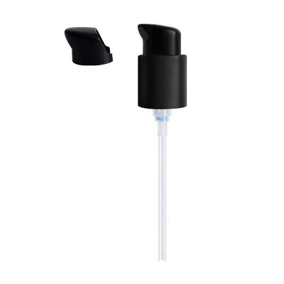 China Half Cap Design 18mm 20mm 24mm Plastic Cream Dispenser Pump - Leak-proof Cosmetic Pump for Home and Salon Use for sale