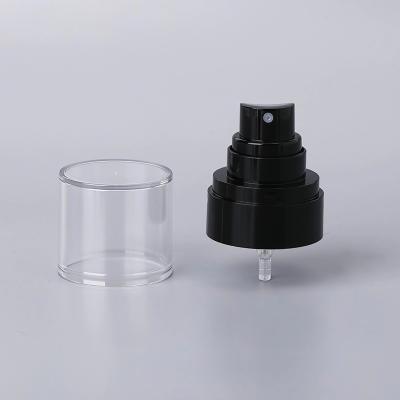 China Multiple Steps Design 24/37mm Fine Mist Sprayer with AS Half Cap for Cosmetic and Medical Applications for sale