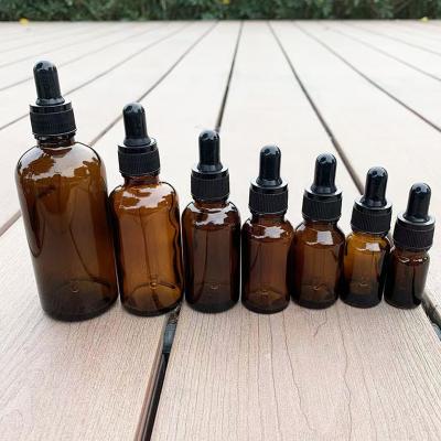 China Wholesale Customized Colors YB Glass Essential Oil Bottle with Plastic Dropper and Silkscreen Printing in 10ml-100ml Capacity for sale