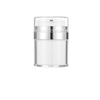 China Wholesale Luxury Airless Jar with Leak-proof No Waste Design and Matte/Glossy Finish for Cosmetic Cream for sale