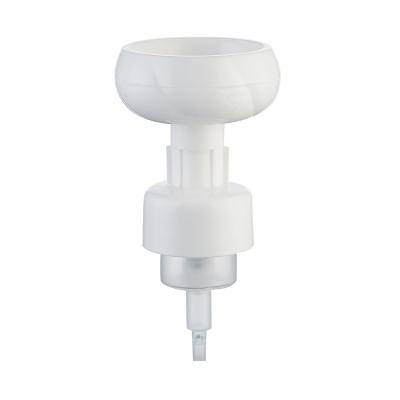 China 43/410 Flower Shape Head Foam Pump with Customizable Tube Length for Kids Elegant Design for sale