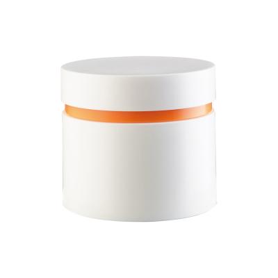 China Wholesale Food-Grade PP Plastic Cream Jar with Leak-proof Seal and Customizable Colors for Cosmetic Cream for sale