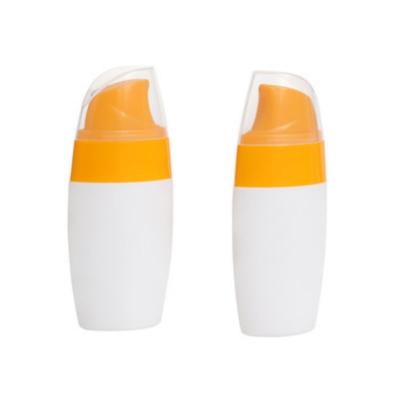 China 50ml Leak-Proof Sunscreen Bottle with Custom Colors for Travel and Cosmetic Use for sale